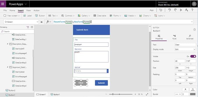 How to make Approval Form in PowerApps-Part I